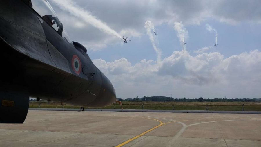 Induction of 222 Squadron at Air Force Station Thanjavur | Country and ...