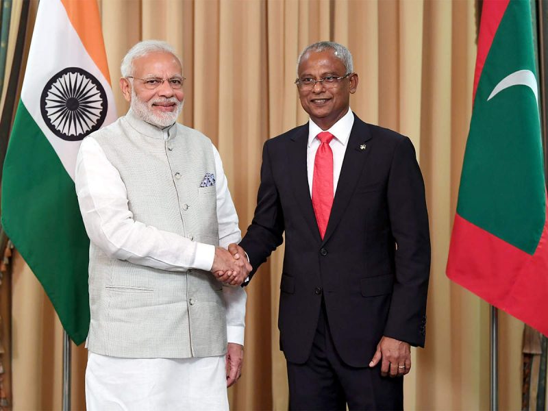 Telephone Conversation between PM and President of the Maldives ...