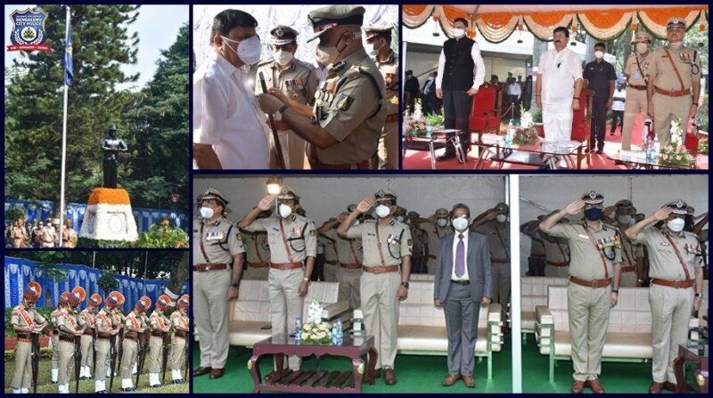 Police Commemoration Day observed in Bengaluru,Tributes pour in for ...