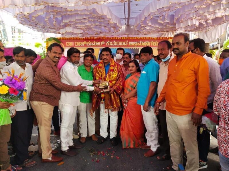 BJP leader,NR Ramesh booked for celebrating birthday violating Covid ...