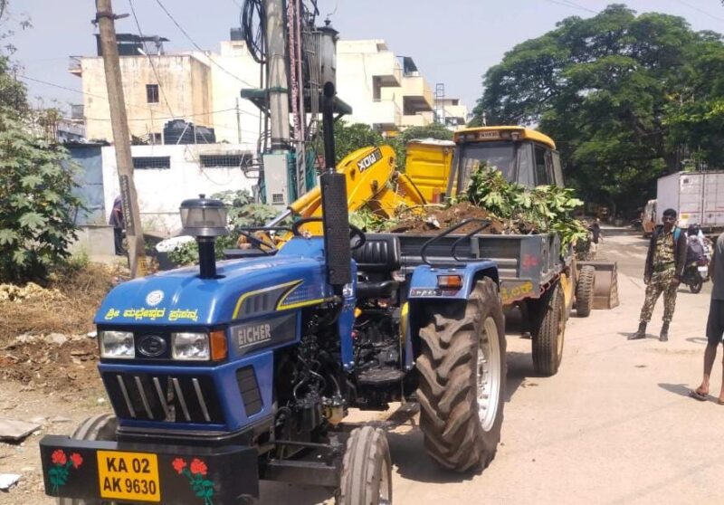 Massive cleanliness drive in BBMP limits:Approximately 3,570 tons of ...