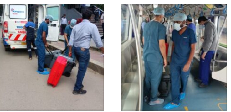 Bangalore Metro facilitates timely Transport of live human heart and ...